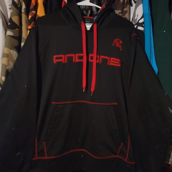 And1 | Shirts | Vintage And Black And Red Mens Sweatshirt | Poshmark